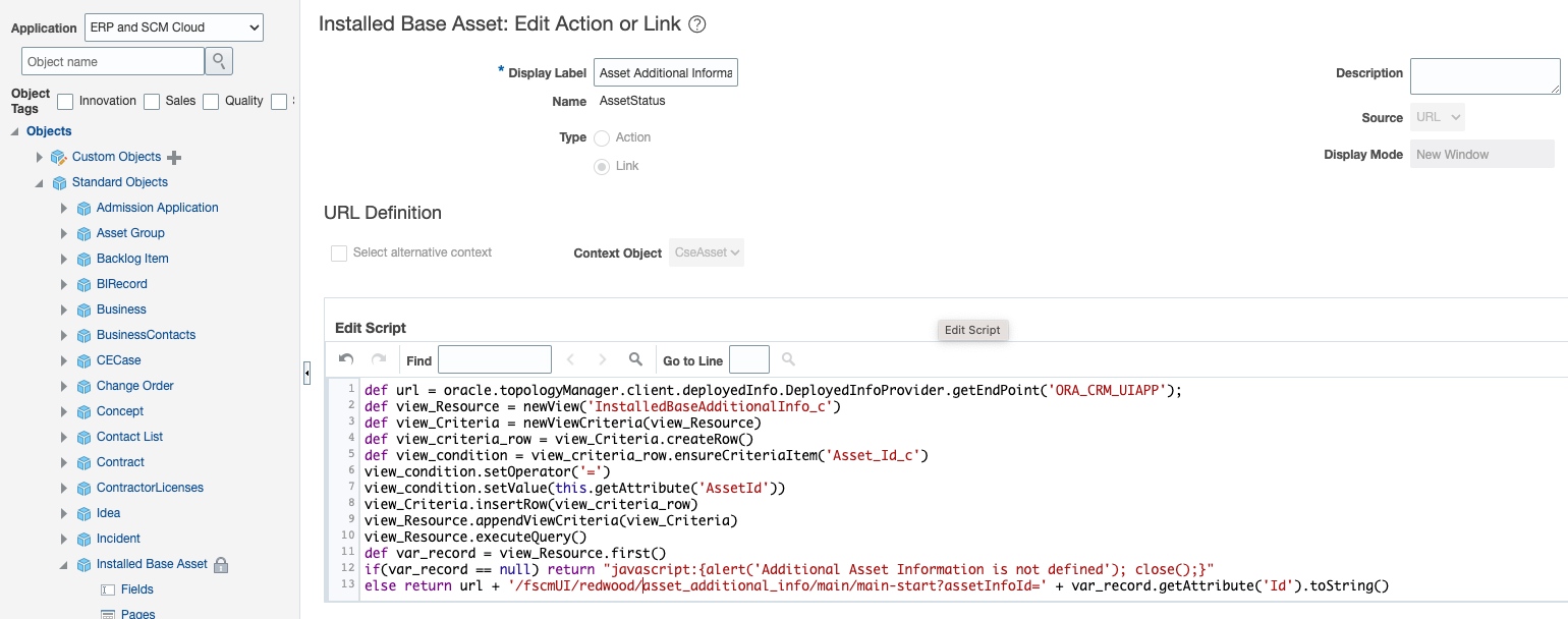 Create Efficient Update Screens For Fusion Saas Custom Objects By Using Vbcs And Groovy Formulas