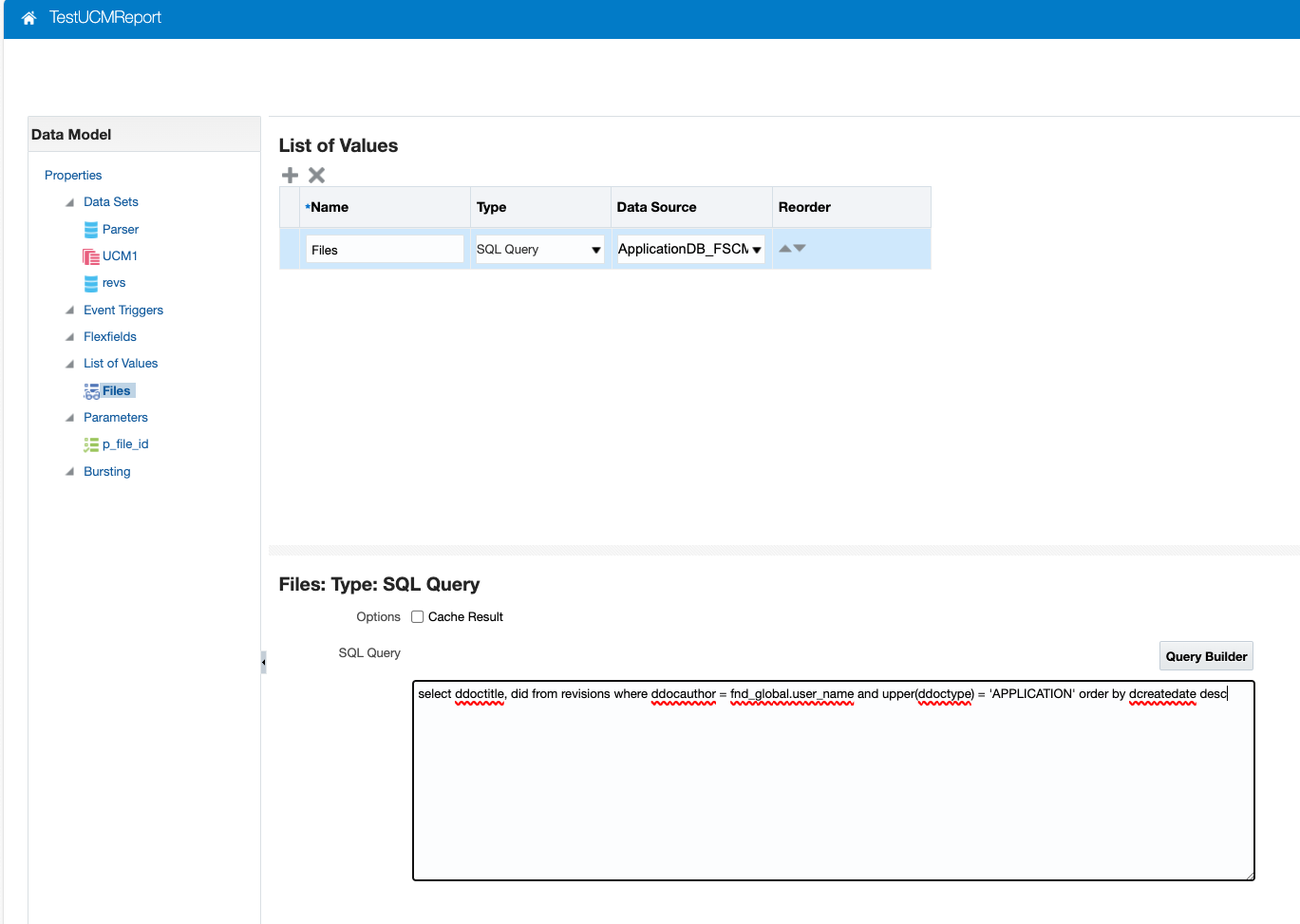 Oracle Fusion Saas Bip Report Combine Sql Reports With Users Manually Uploaded Files Cid