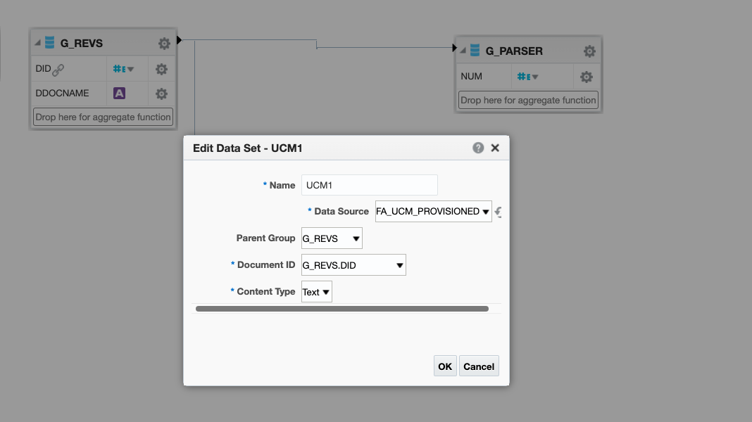 Oracle Fusion Saas Bip Report Combine Sql Reports With Users Manually Uploaded Files Cid
